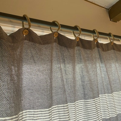 100% Ecological and Silent Shower Rings / Macramé Hooks in - Etsy UK