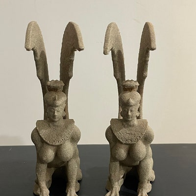 Neverending Story Sphinx Statue Figurine Book End Southern Oracle Gate ...