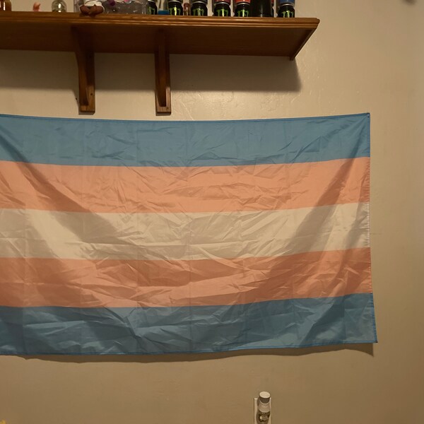Transgender Pride Flag 3ft X 5ft - Etsy