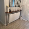 Rustic Radiator Cover With Hairpin Legs Radiator Shelf - Etsy UK