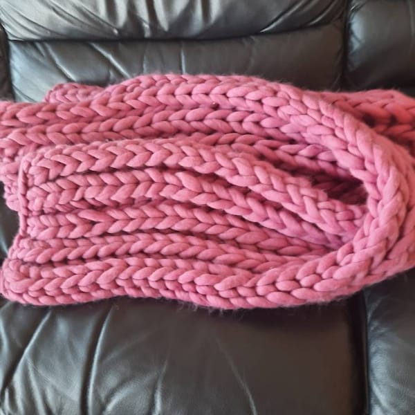 Winter Fringed Chunky Knit Scarf Large Tassel Scarf Long Merino Wool ...