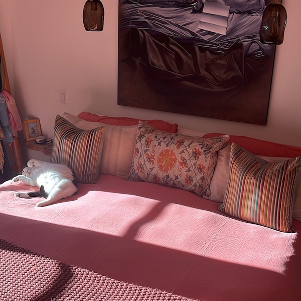 Organic Muslin Duvet Cover Set, Customized 2 Layer Gauze Set, Gauze ...