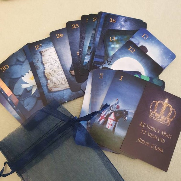 Lenormand Oracle Deck – 36-card Set Inspired by California's Vibrant ...