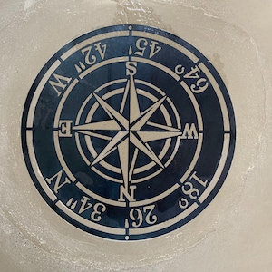 Personalized Compass Rose Metal Sign Personalized Gifts - Etsy