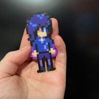 Kid Goku on Flying Nimbus Perler Magnet-dragon Ball Z Inspired Handmade ...