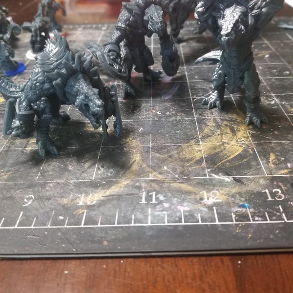 Alpha Carnadon by Clay Beast Creations | Tabletop RPG Miniature Figures ...