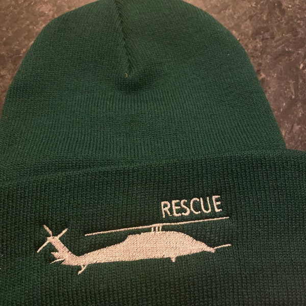 Combat Rescue HH-60 Embroidered Snapback Trucker Cap | Helicopter Hat ...