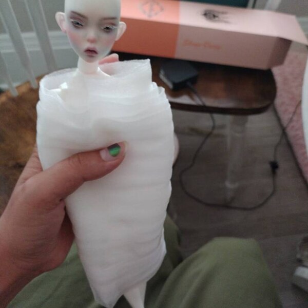 BJD Doll Full Set 1/4 BJD Fullset Posable Art Doll Ball Jointed Dolls ...
