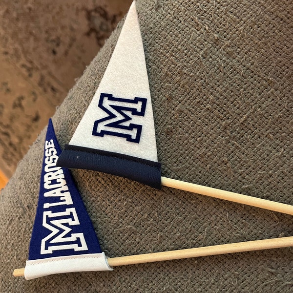 LARGE Custom Color Bunting Banner, Felt Triangle Garland, Custom ...