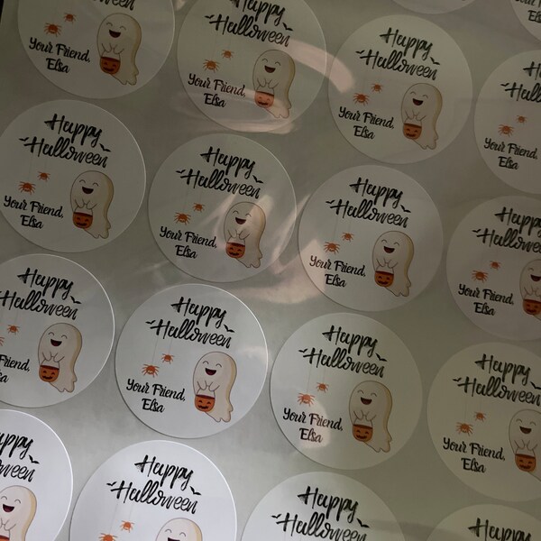 Halloween Stickers Candy Halloween Stickers Pumpkin Trick or Treat ...