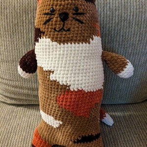 Big Long Cat Crochet Pattern. Create You Own Big Long Cat Amigurumi ...