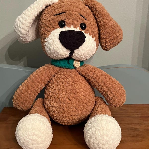 Dog Amigurumi Crochet Pattern: Stuffed Plush Toy (PDF) - Etsy