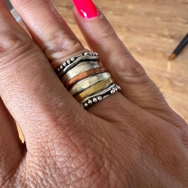 925 Sterling Silver Hug Ring, Embrace Love With Style, Charming Hug ...