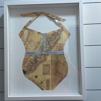 Paper Color Chart Map Dress, Artsy New Mom Gift, Gift for Artist ...