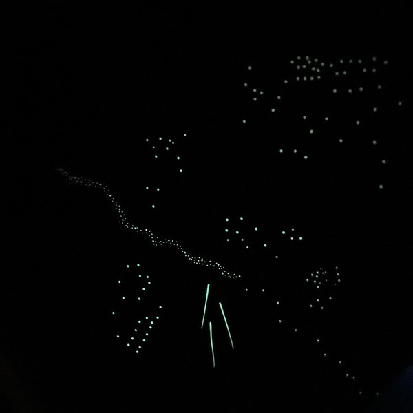 Free Same Day Shipping! THE Most Luminous Glow in the Dark Ceiling ...