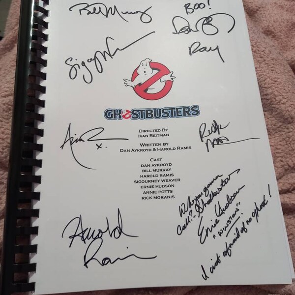 PURPLE RAIN Signed Movie Script, Screenplay, Prince, Present, Birthday ...