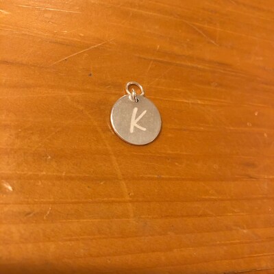 Add a Disc, Engraved Disc, Monogrammed Disc, Custom Handwriting Pendant ...