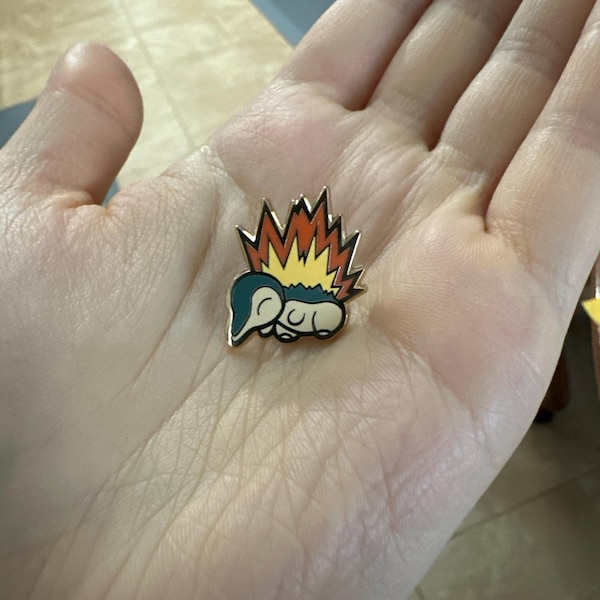 Pokédex Hinged Enamel Pin - Etsy