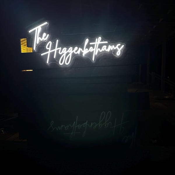 Neon Sign Custom Name, Custom Neon Sign Battery Operated, Neon Sign ...