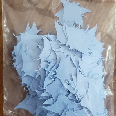 Manta Ray Confetti Manta Ray Cut Out Manta Ray Decoration Tropical ...