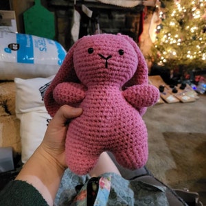 DIGITAL PATTERN: Chonky Bunny Crochet Plushie - Etsy
