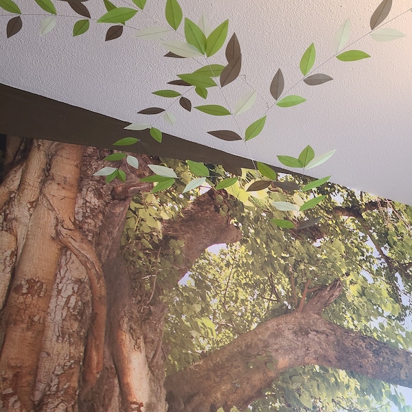 Olive Grove Handmade Tree Leaf Mobile by Moon Lily Mobiles - Etsy