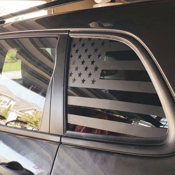 Side Window American Flag Decals (trim to Fit - Universal) - Etsy