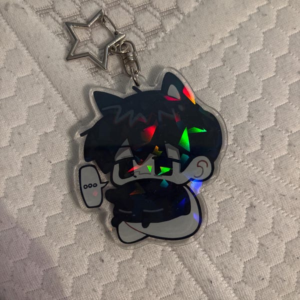 Holo Rpgmakerhorror Pet Charms- Omori, Mogeko Castle, End Roll, Ib - Etsy