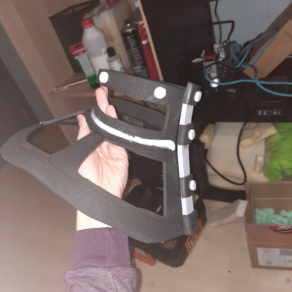 Vengeance Neck Guard Foam PATTERN / TEMPLATE - Etsy