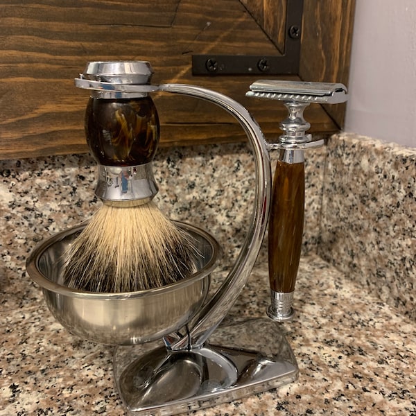 Deluxe Shaving Kit - Etsy