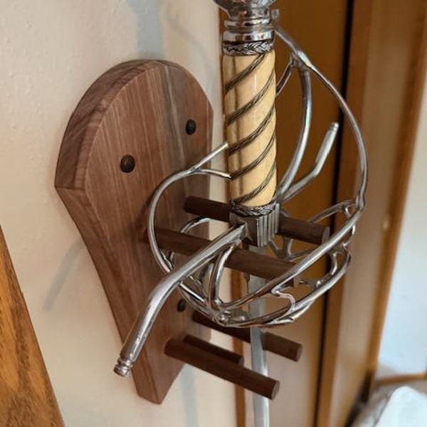 Rapier Specific Vertical Sword Display - Etsy