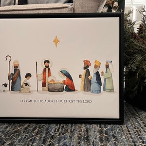 Wise Men Still Seek Him Printable Christmas Art Nativity - Etsy