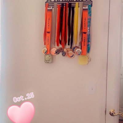 Custom Name Medal Hanger Holder Display Rack 3 RUNG - Etsy
