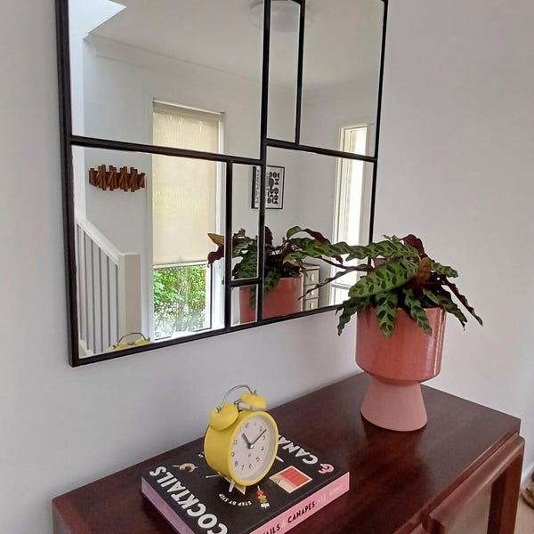 Wavy Mirror, Decorative Wall Mirrors, Round Unique Mirror, Scalloped ...