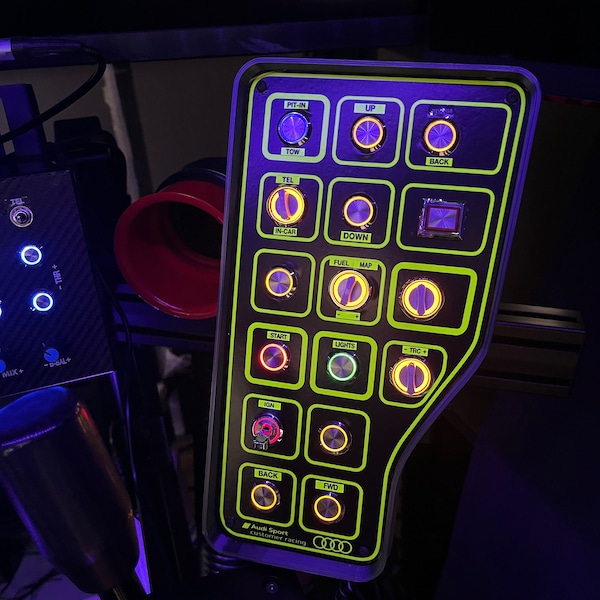 SIMUBOX R8 Button Box Sim Racing, Fanatec, Simucube, Thrustmaster Pc ...