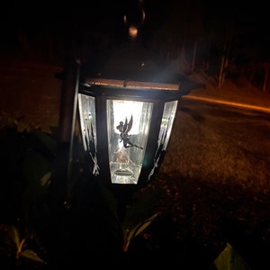 Disney Themed Tinkerbell Outdoor Solar Lantern Style 1 - Etsy