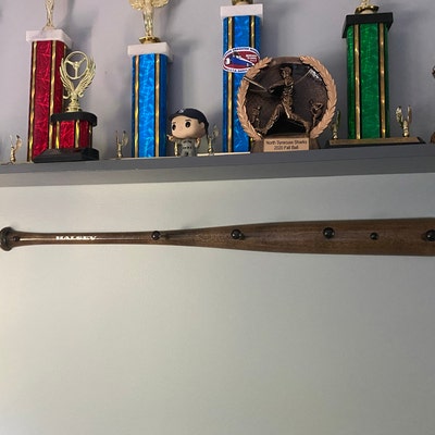 Baseball Bat Hat Rack - Etsy