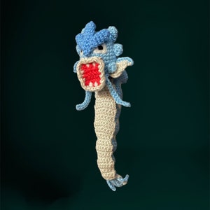 Gyarados pokemon Amigurumi Crochet Pattern - Etsy