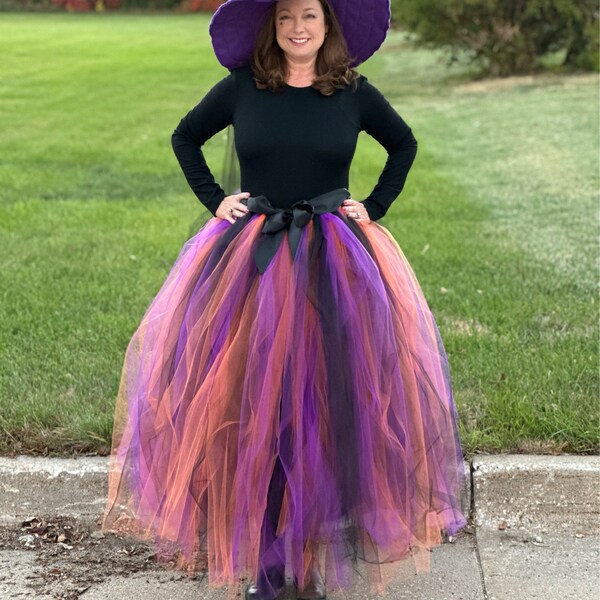 A08 Fuchsia High-low Tutu with Sewn in Satin Lining//hi Lo Tulle Skirt ...