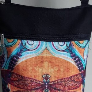 Cross Body Bag Boho Sling Bag Bohemian Dragonfly Purse Cell Phone Purse ...