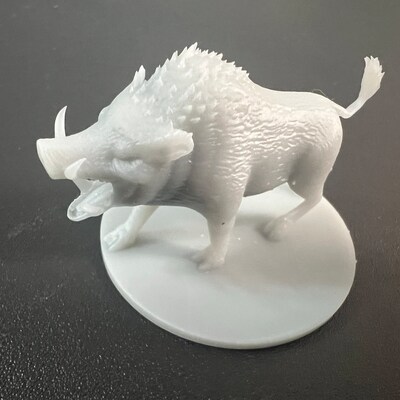 Giant Boar Mini DND Pathfinder Dungeons & Dragons RPG Tabletop Mz4250 ...