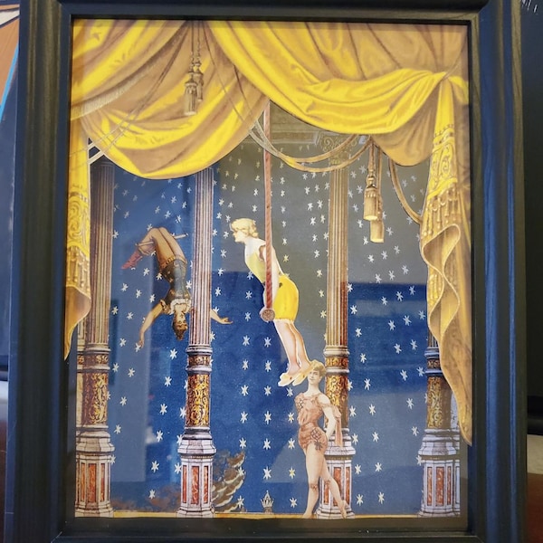 Gymnast Automaton – Sand-powered Moving Sculpture – Handmade Wooden ...