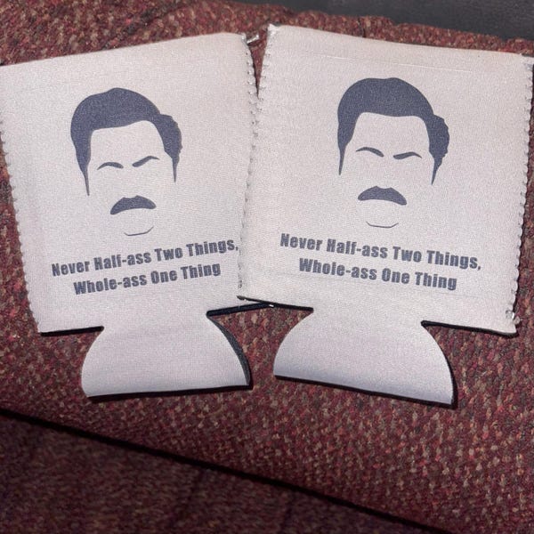 Never Half-ass Two Things - Ron Swanson Digital Files - Etsy