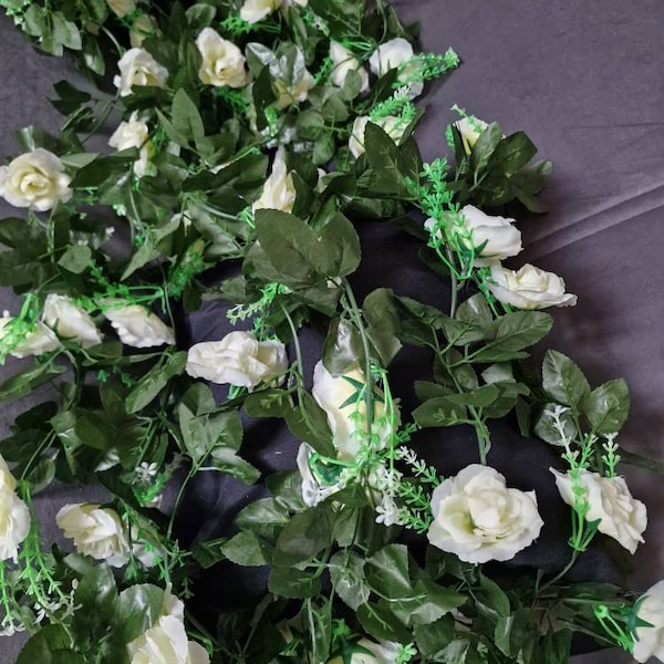 Traditional Indian Hair Accessories White Gajra Artificial Flower ...