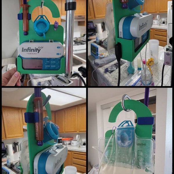 Feeding Pump Carrier Holder and Wrench | Infinity Pump | Includes ...