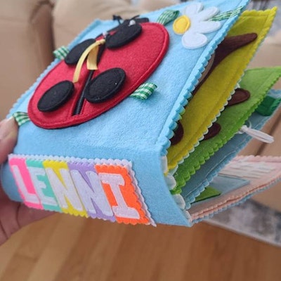 Quiet Book, Felt Book, Quiet Book for Toddlers, Quiet Book for 1 Year ...