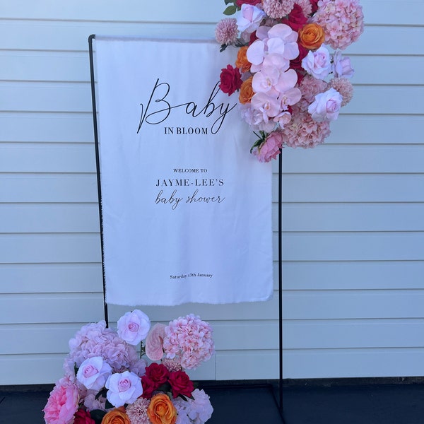 Handpainted Backdrop Banner / Birthday Banner / Wedding Banner ...