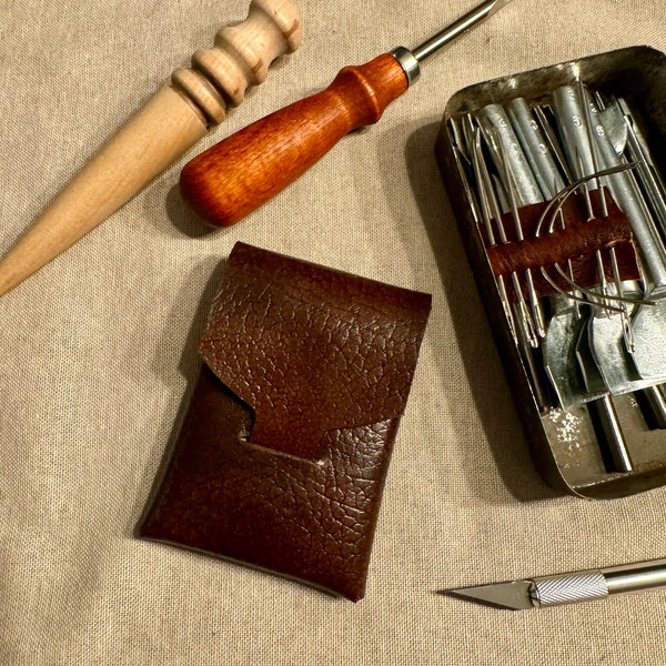 Stitch-less Leather Wallet Pattern: 'the Fix Wallet' PDF (instant ...