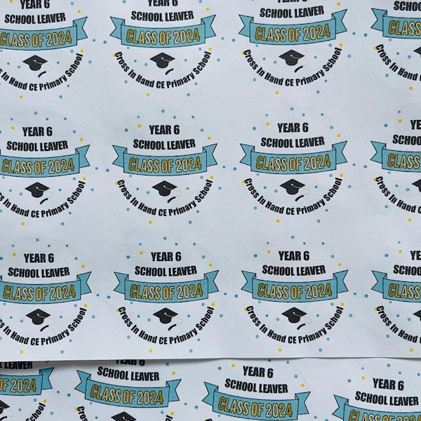 School Leaver Gifts | Graduation Gift | Class of 2025 | School Stickers ...
