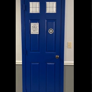 Police Box Light for Top Door 3d Printed - Etsy